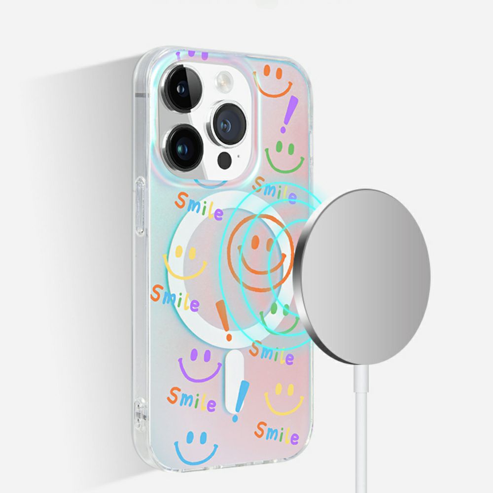 Laser Smiley Face | Magsafe Phone Case – Casenique