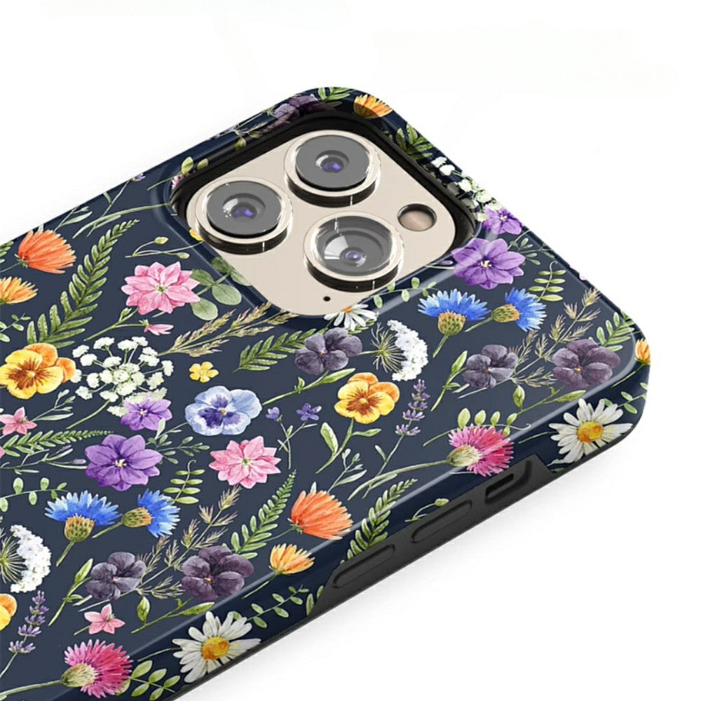 Botanical Bounce | Flower Spring Holographic Chic Case – Casenique