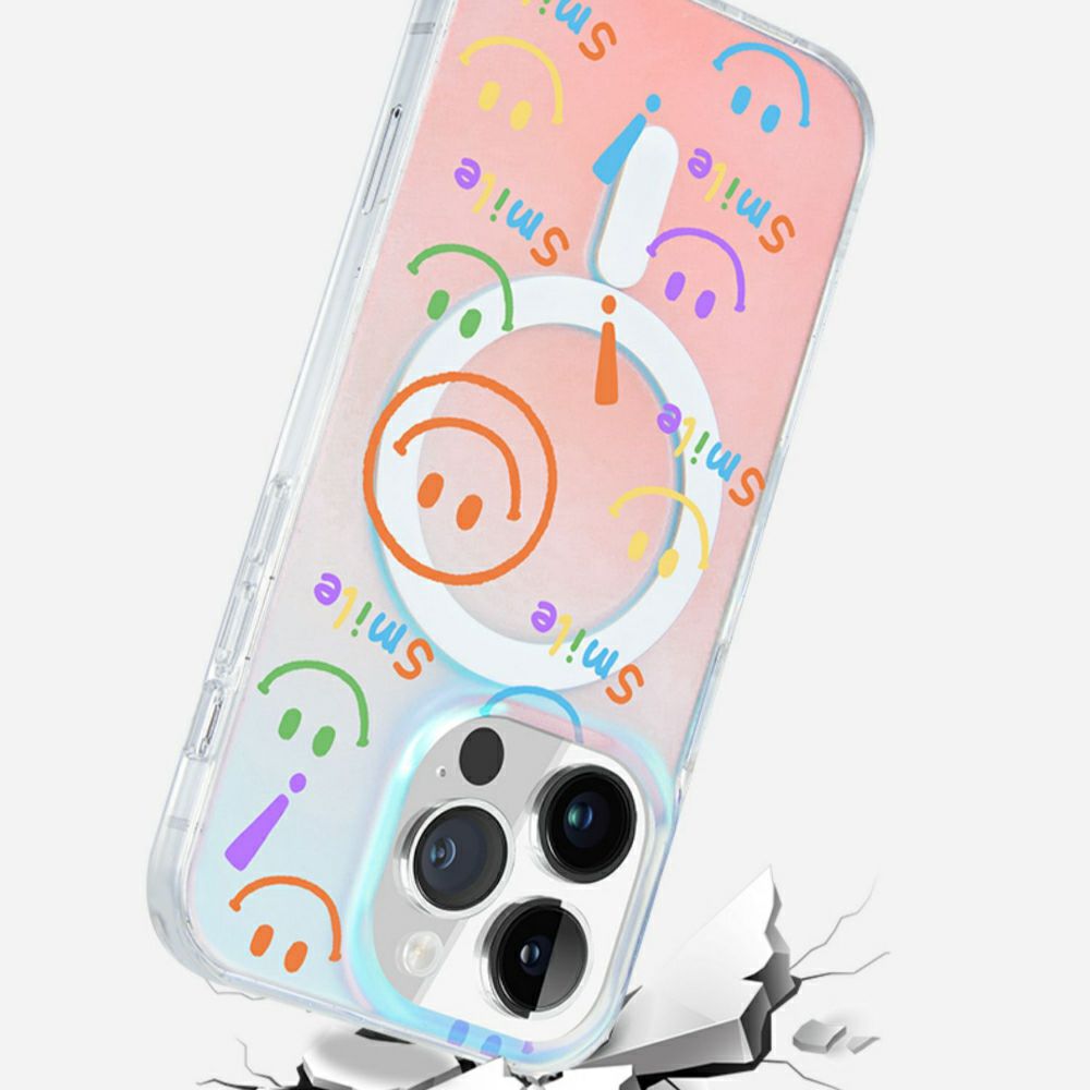Laser Smiley Face | Magsafe Phone Case – Casenique